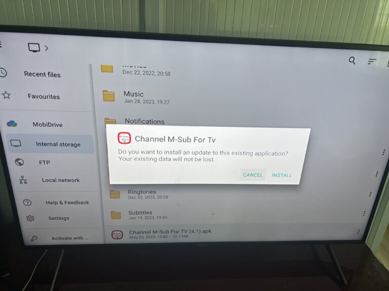 Channel M-Sub Android Tv App ကို iOS , Android Phone , Window , Mac ...