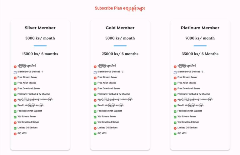 M-Sub Movie သုံးဖို့ ဘယ် Plan က သင့်အတွက် အဆင်ပြေမလဲ ? - M-Sub Movie ...